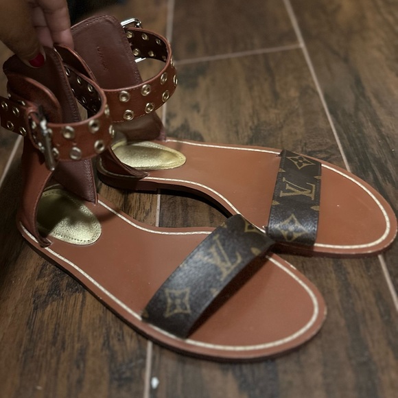 louis vuitton replicas | Shoes | Louis V Replica Sandals | Poshmark